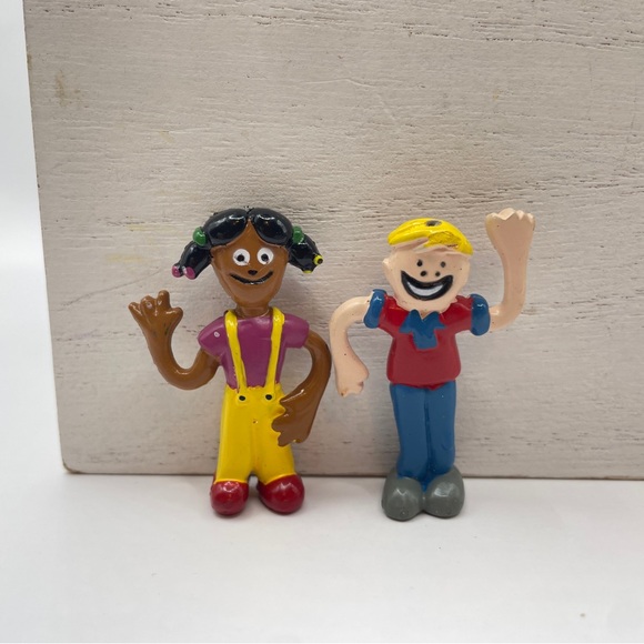 Toys | Vintage Lakeshore Learning Figures School Pvc Lot Of 2 | Poshmark